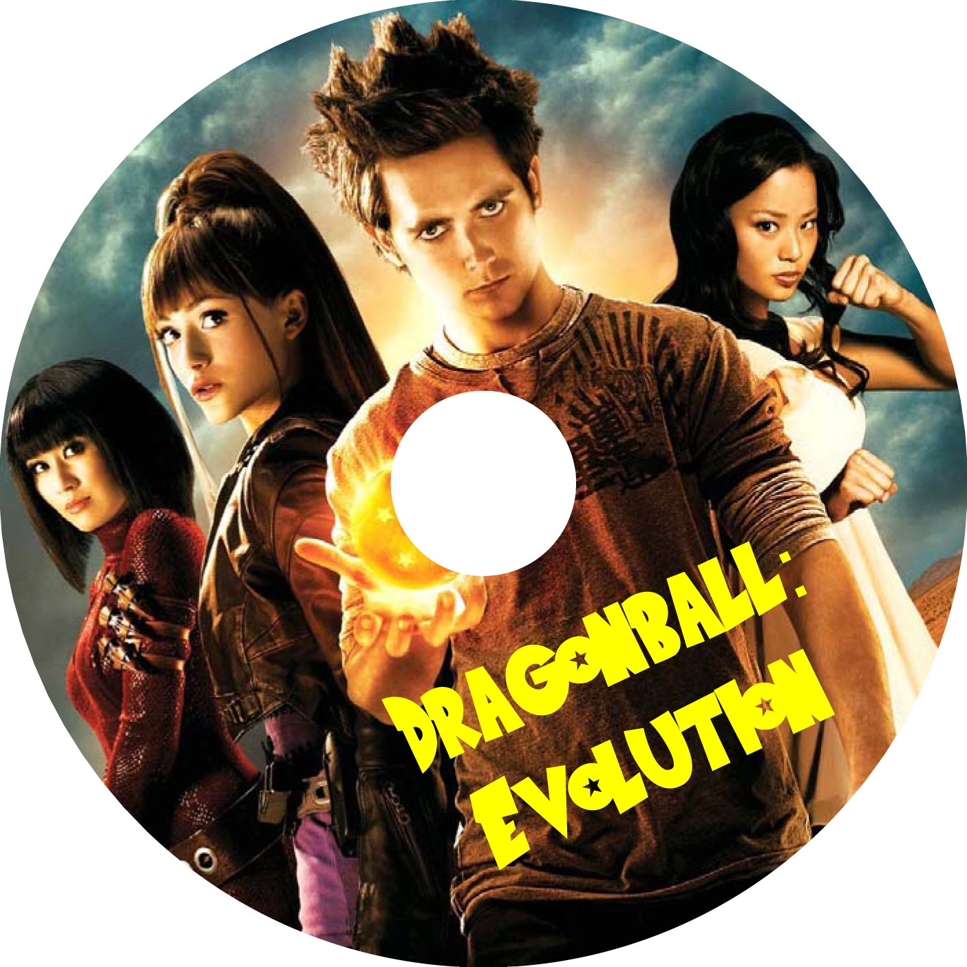 DVD Lables: Dragonball Evolution